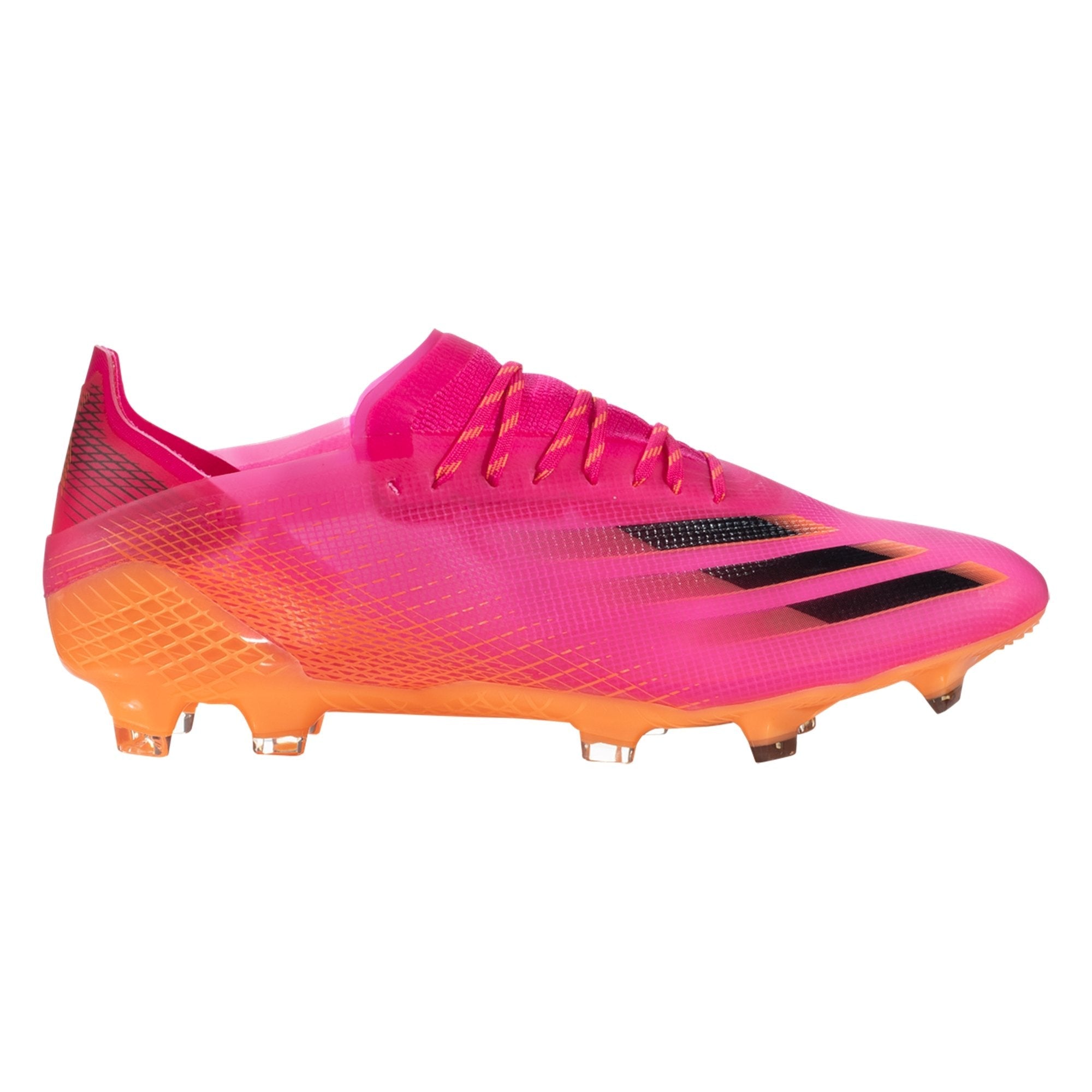 adidas X Ghosted .1 Firm Ground Cleats - Shock Pink/Core Black/Screami ...